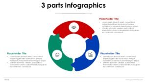 3 Parts Infographics | SlidesBrain