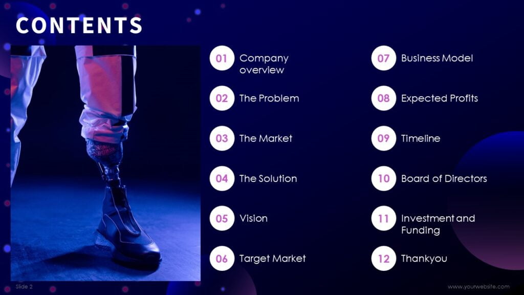 Artificial Intelligence Pitch Deck For PPT and Google Slides