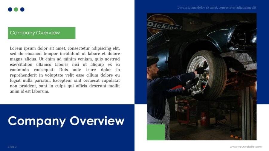 Automotive Technician Pitch Deck | PPT and Google Slides