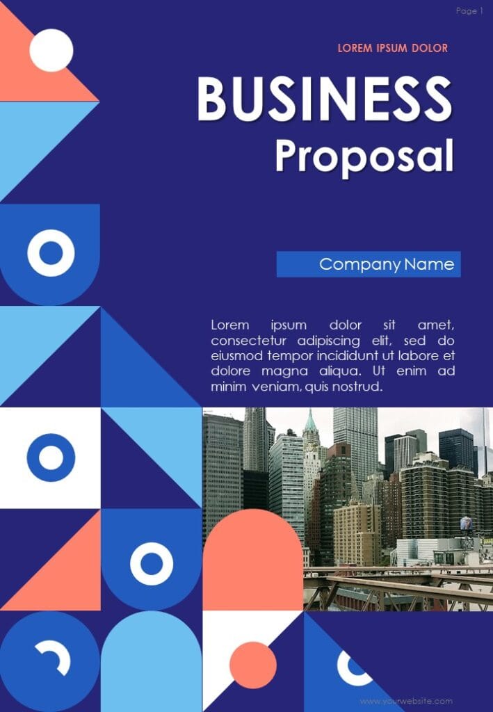 Company Proposal A4 Templates and Google Slides