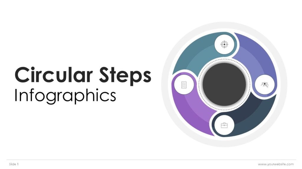 Circular Infographics | SlidesBrain