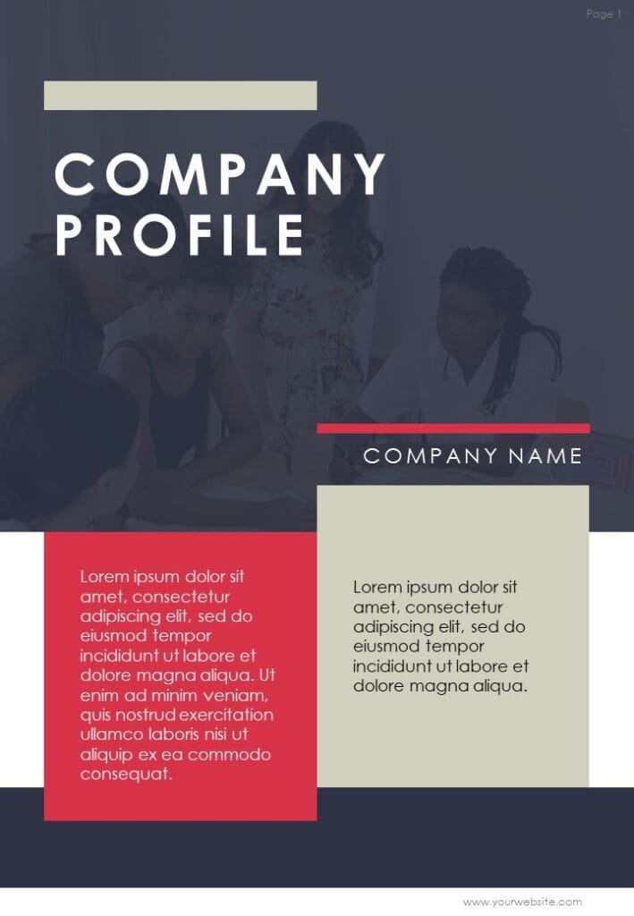 Company Profile Presentation Templates and Google Slides