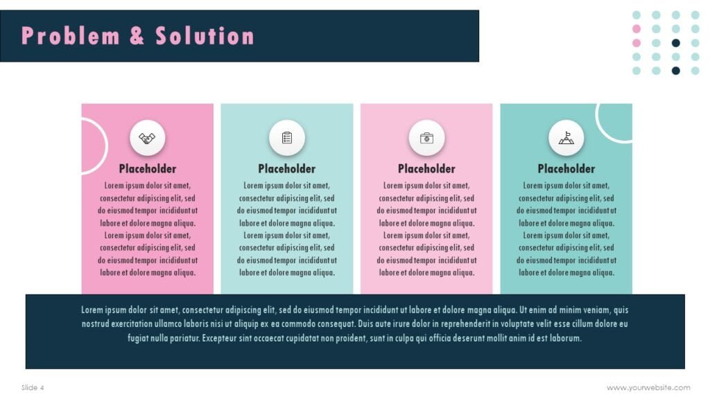 Geometric Business Pitch Deck | PPT and Google Slides
