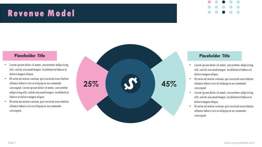 Geometric Business Pitch Deck | PPT and Google Slides