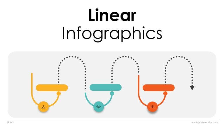 Linear Infographics | SlidesBrain