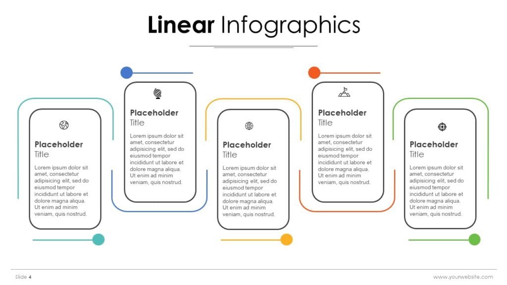 Linear Infographics | SlidesBrain