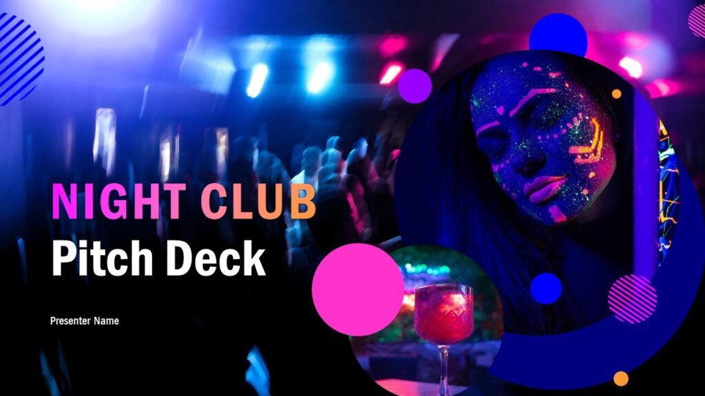 Night Club Pitch Deck Template | PPT and Google Slides