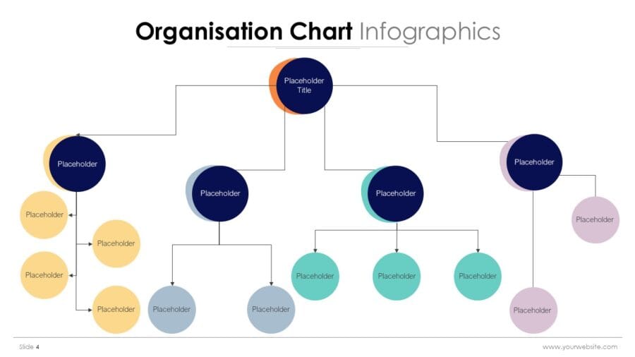 Organisation Chart Infographics | SlidesBrain