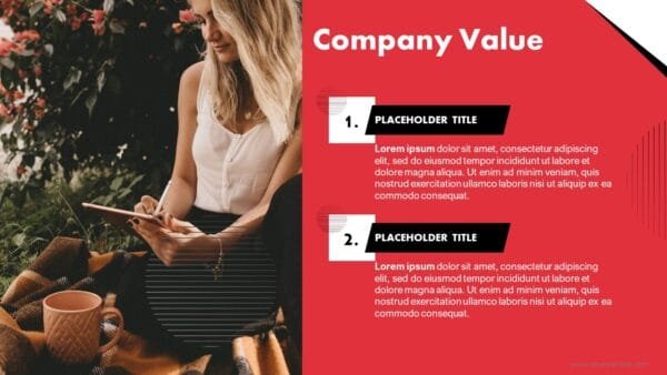 Red Business Template | SlidesBrain