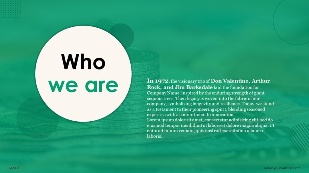 Sequoia Pitch Deck Template | PPT and Google Slides