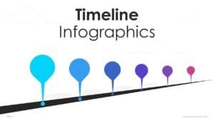 Simple Timeline Infographics | SlidesBrain