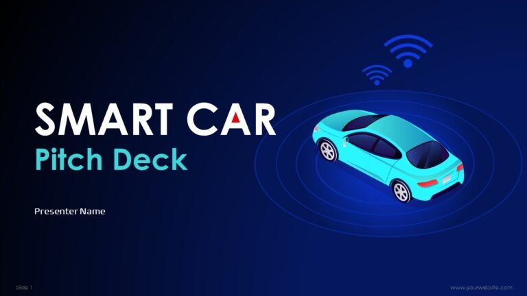Smart Car Pitch Deck Presentation Template