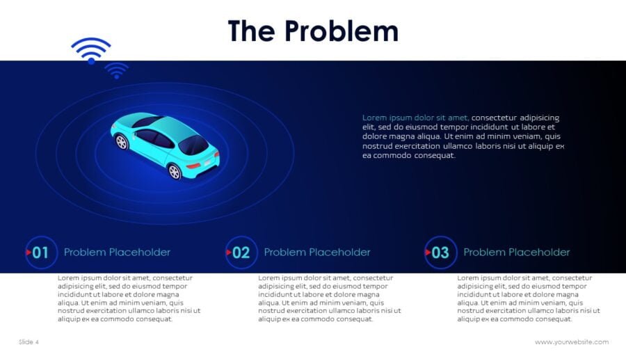Smart Car Pitch Deck Presentation Template