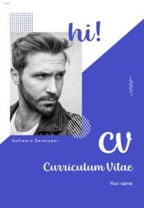 Software Developer Resume Presentation Templates Slidesbrain