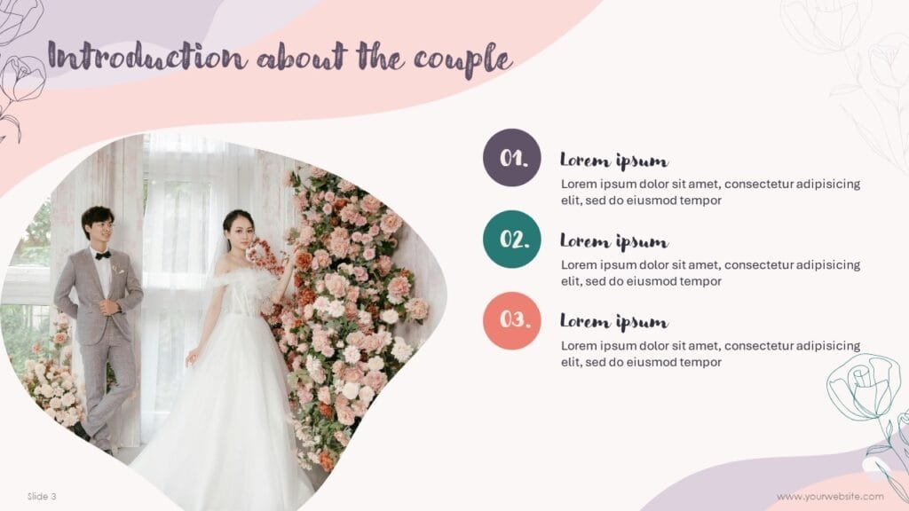 Wedding Pastels Template Slidesbrain