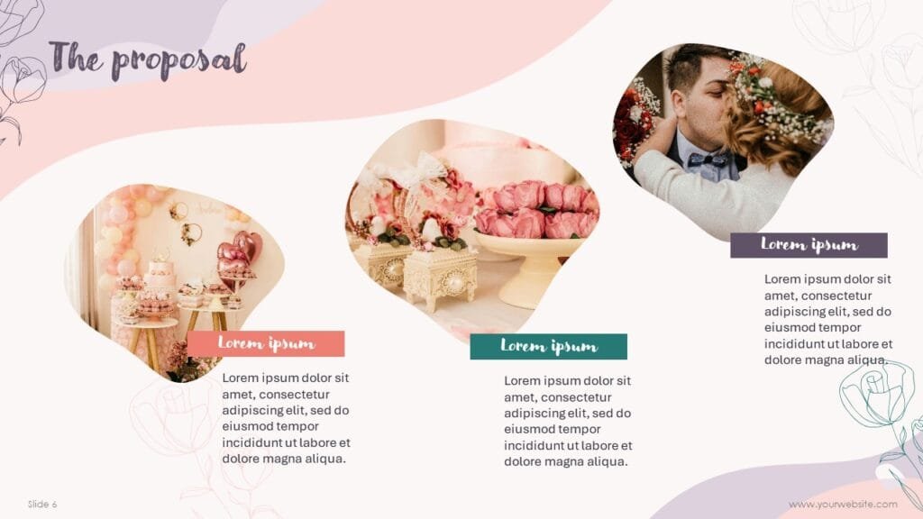Wedding Pastels Template | SlidesBrain
