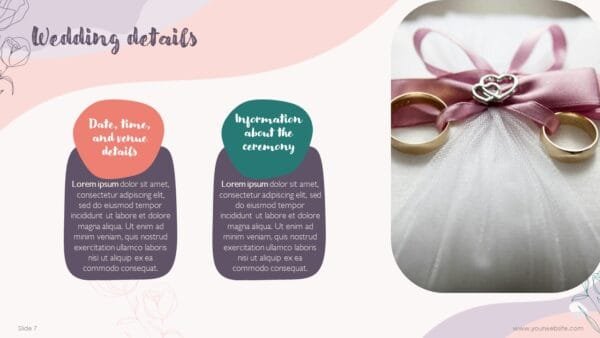 Wedding Pastels Template Slidesbrain