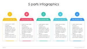 5 Parts Infographics | SlidesBrain