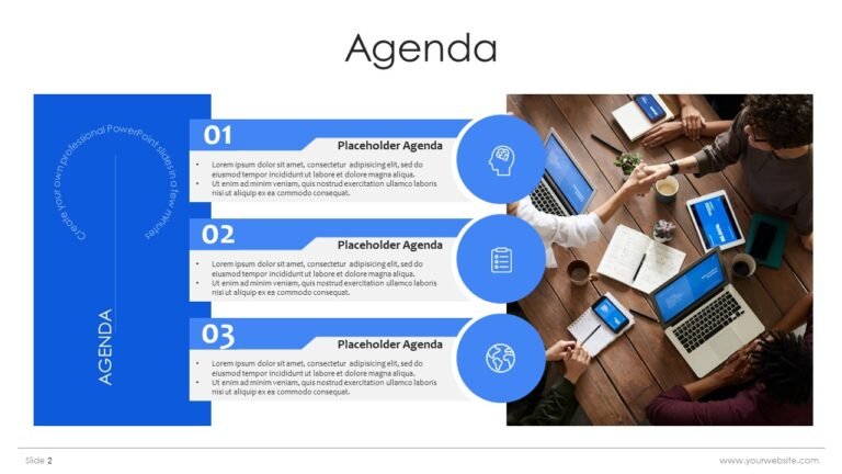 Agenda Presentation Templates and Google Slides