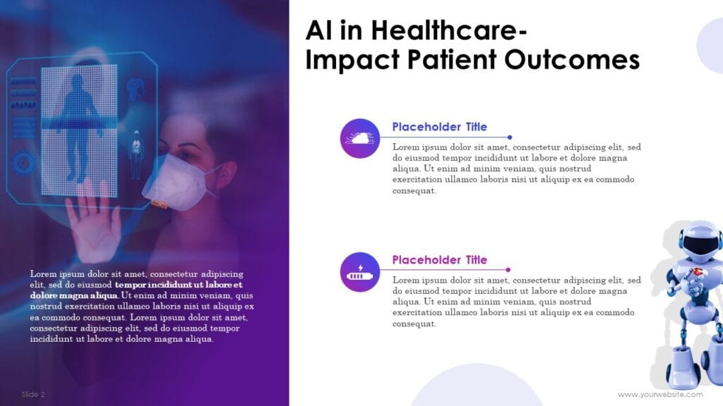 Artificial intelligence in Healthcare Presentation Template