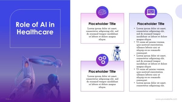 Artificial intelligence in Healthcare Presentation Template