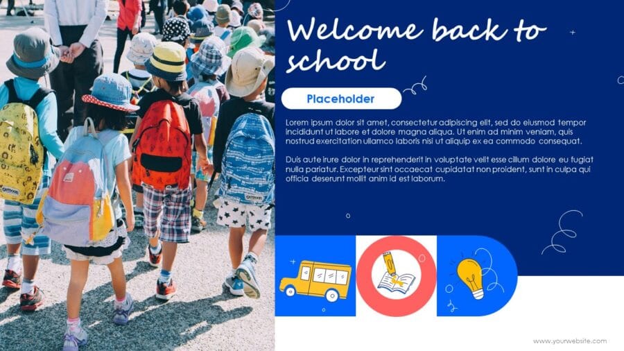 Back to School Presentation | SlidesBrain