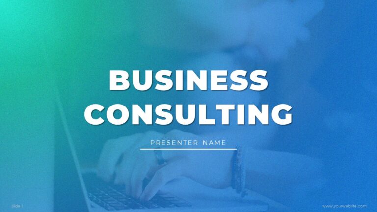 Business Consultancy Presentation | SlidesBrain