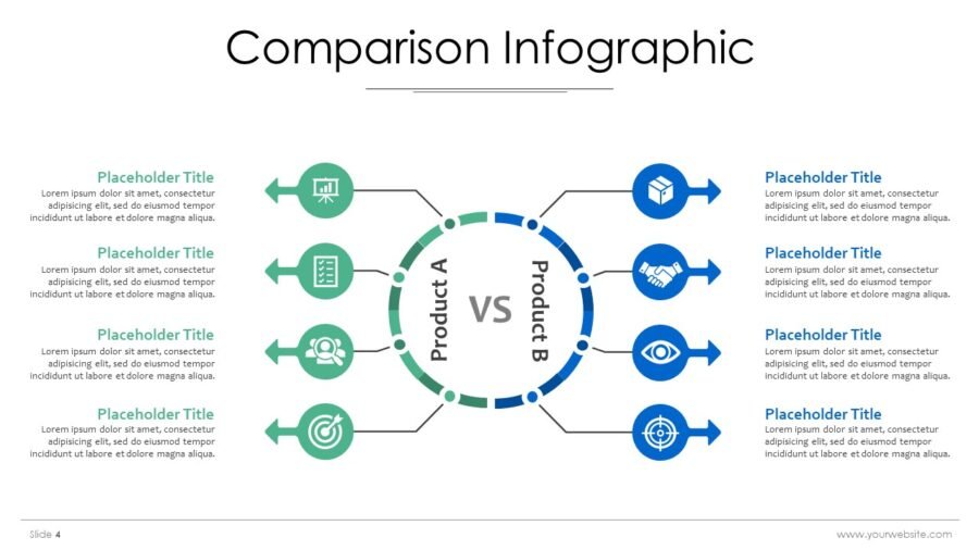 Comparison Presentation Templates and Google Slides