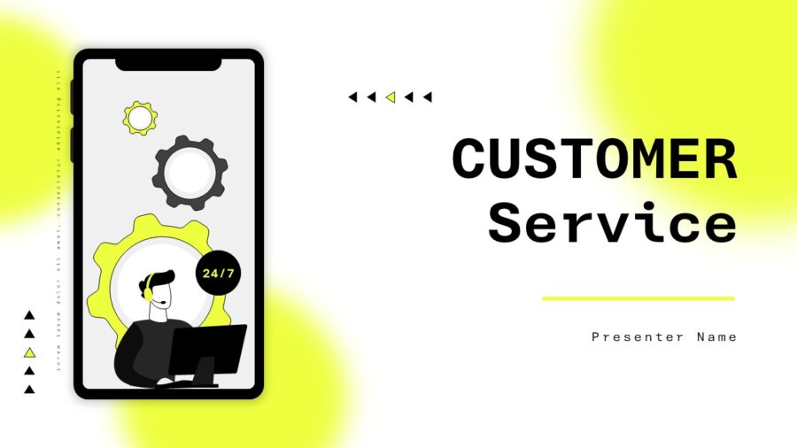 Customer Service Presentation Templates and Google Slides