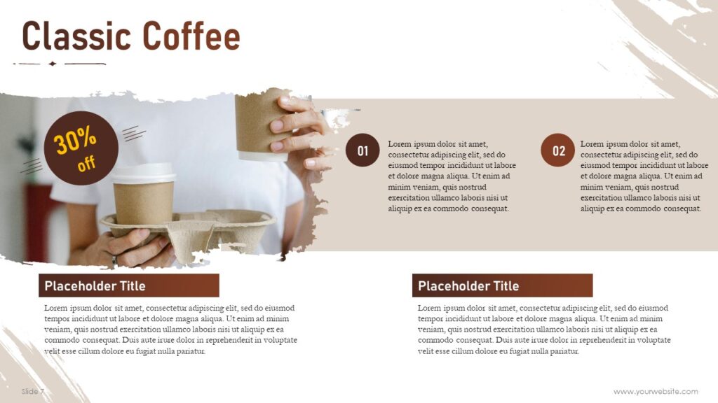 Delicious Iced Coffee Presentation Templates & Google Slides