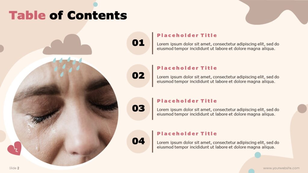 Depression Disorder Presentation Templates and Google Slides