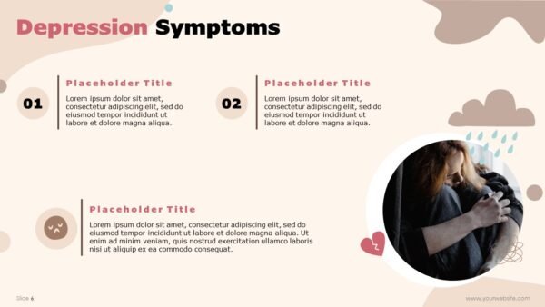 Depression Disorder Presentation Templates and Google Slides