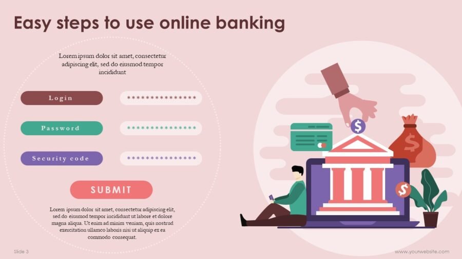 Digital Banking Presentation Templates and Google Slides