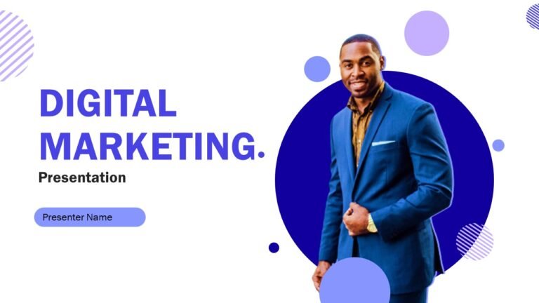 Digital Marketing Presentation Templates And Google Slides