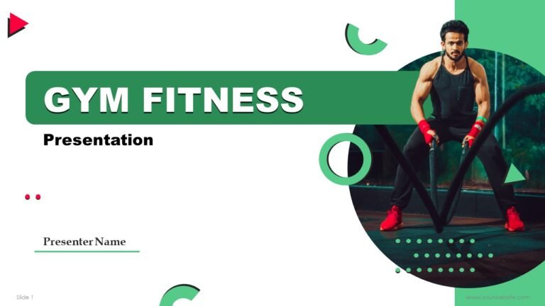 Gym Fitness Presentation Templates and Google Slides