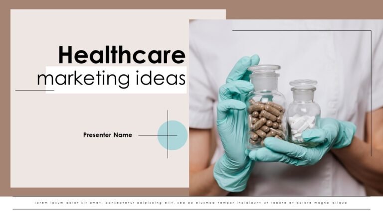 Healthcare Marketing Ideas Presentation Templates