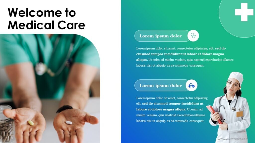 Medical Care Presentation Templates and Google Slides