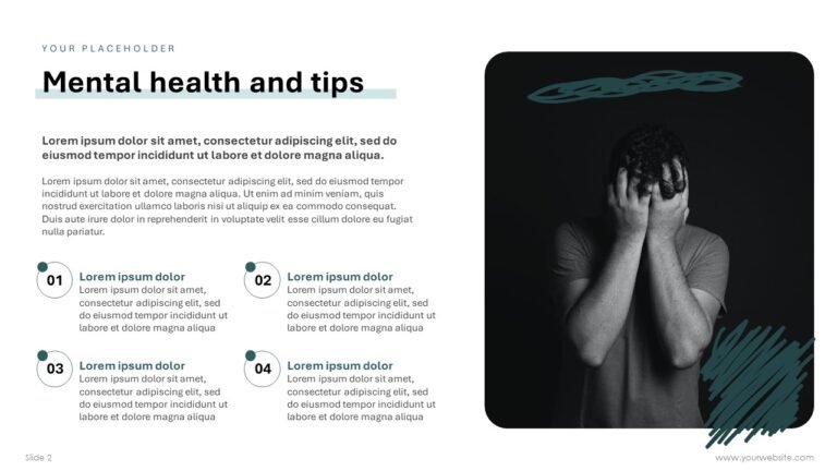 Mental Health Presentation Templates and Google Slides