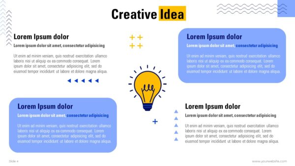 Modern Business Idea Presentation Templates and Google Slides