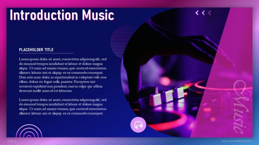 Music Festival Presentation Templates and Google Slides