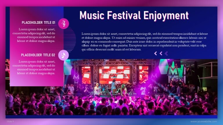 Music Festival Presentation - Slidesbrain