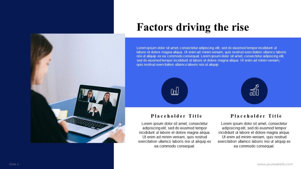 Online Meeting Platform Presentation - SlidesBrain