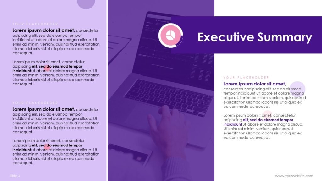 Semi Annual Report Presentation Templates and Google Slides