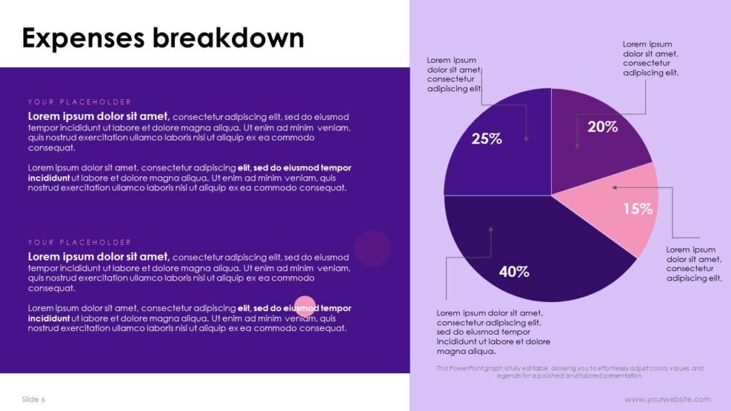 Semi Annual Report Presentation Templates and Google Slides