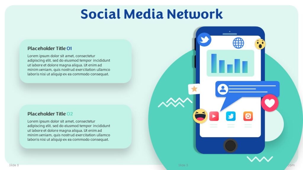Social Media Communication Presentation Templates