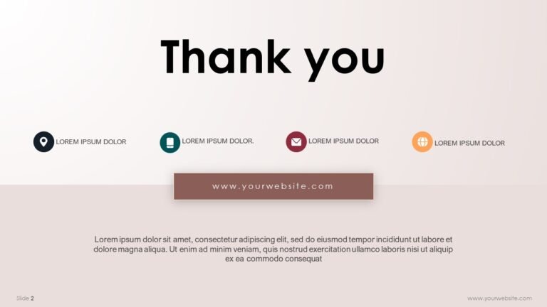 Thankyou Presentation Templates and Google Slides