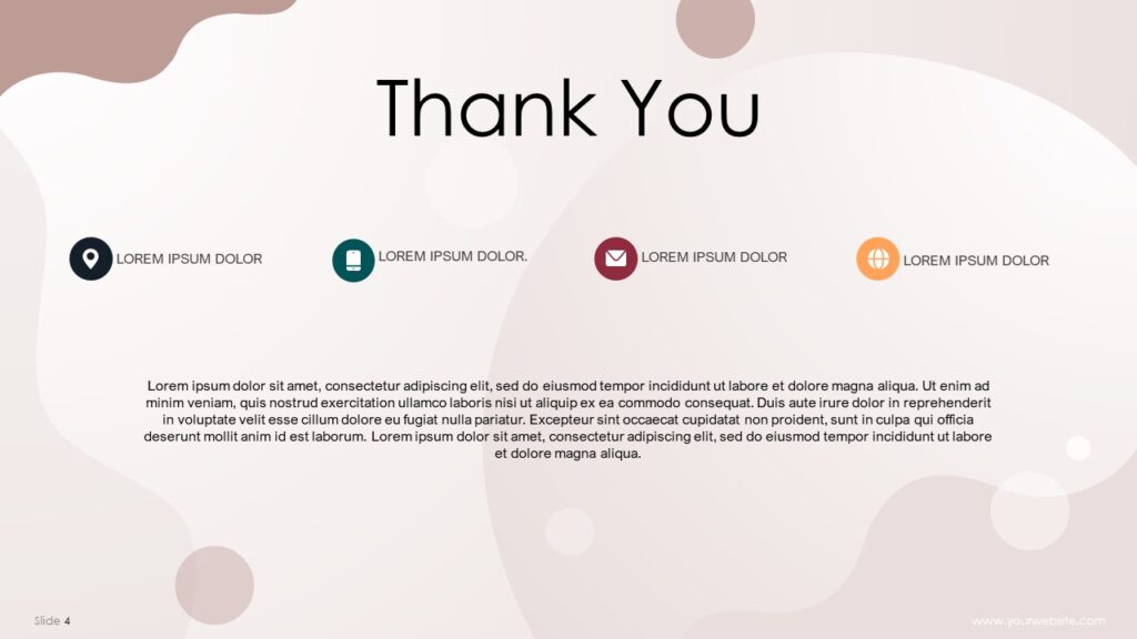 Thankyou Presentation Templates and Google Slides