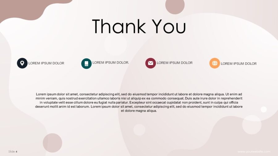 Thankyou Presentation Templates and Google Slides