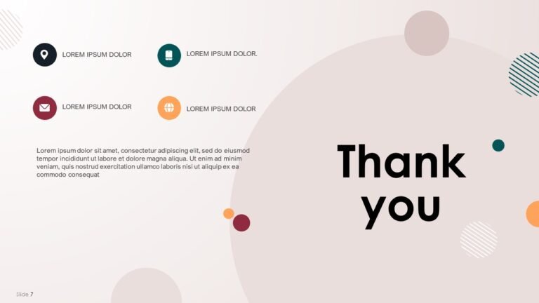 Thankyou Presentation Templates and Google Slides
