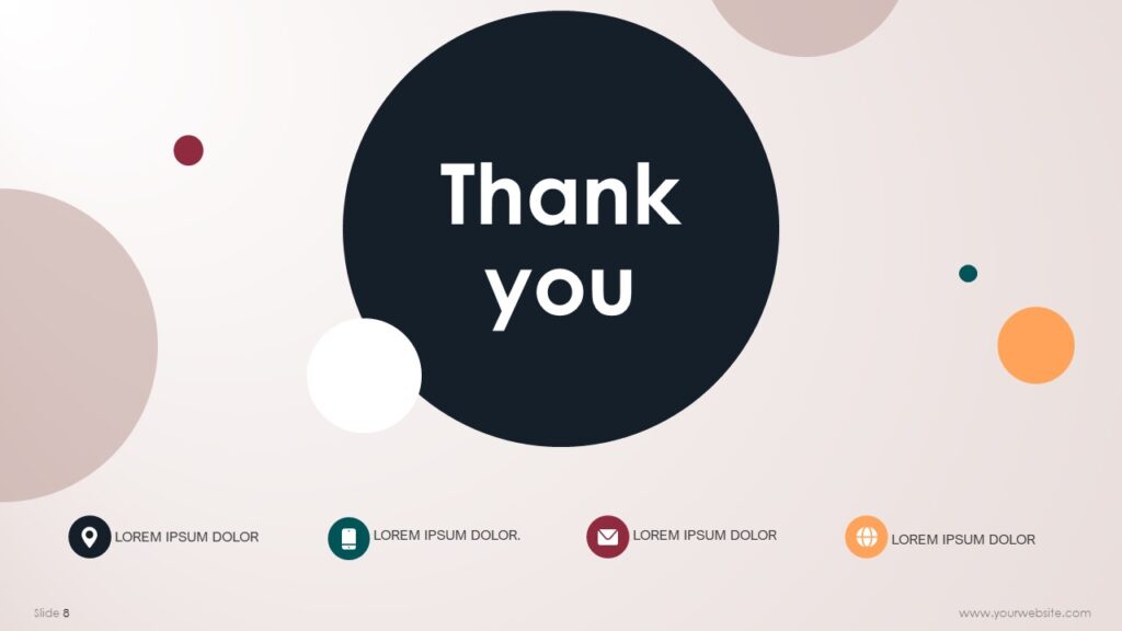 Thankyou Presentation - SlidesBrain LTD